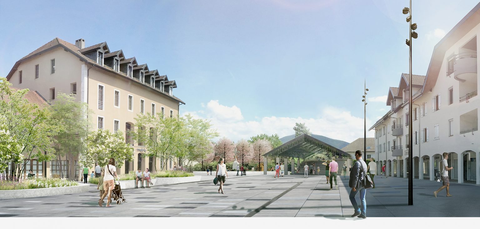 Aménagement du centre ville • Epagny Metz-Tessy [74] – reGénération